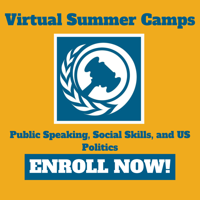Virtual Summer Camps - Public Speaking, Social Skills, and US Politics