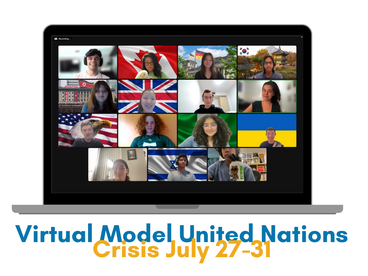 July 27-31 - Crisis Virtual MUN Camp ($599)